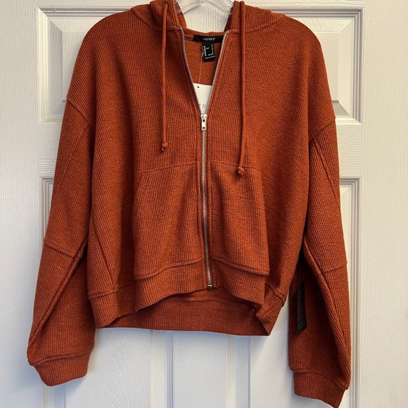 Forever 21 | Jackets & Coats | Nwt Forever 2 Zip Up Hoodie Size S ...